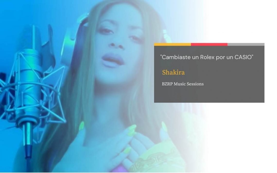CASIO aprovecha la mención de Shakira: qué hizo la marca