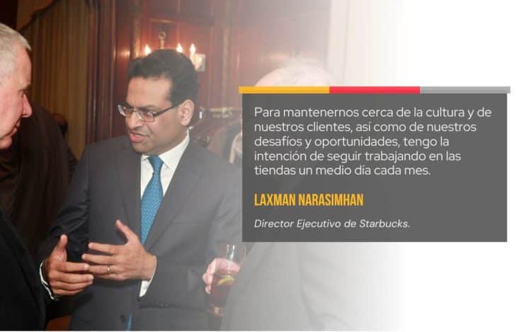 Liderazgo: El CEO de Starbucks se capacitará como barista